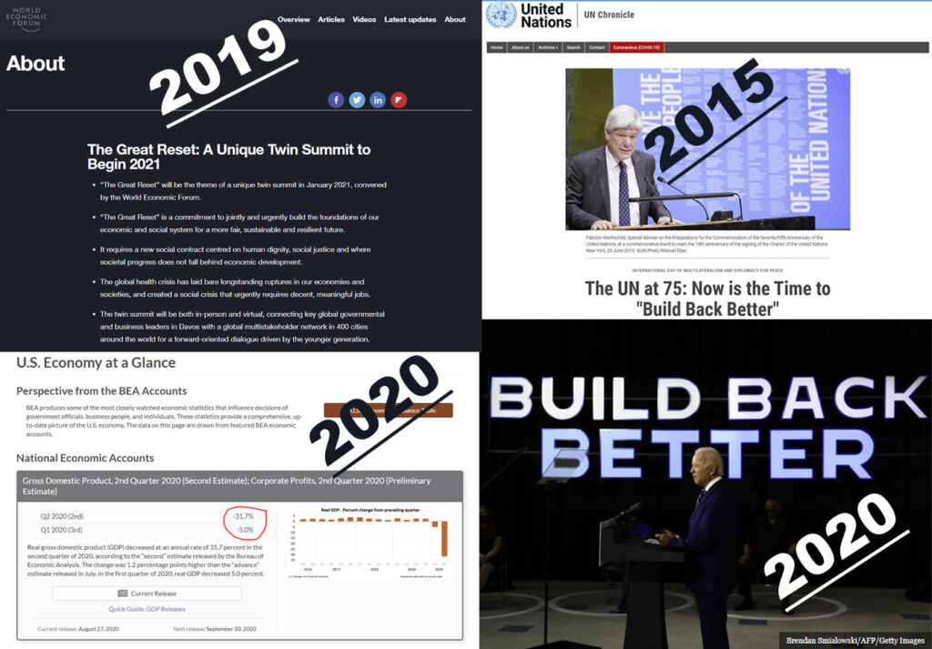 Build Back Better - Standup Historian